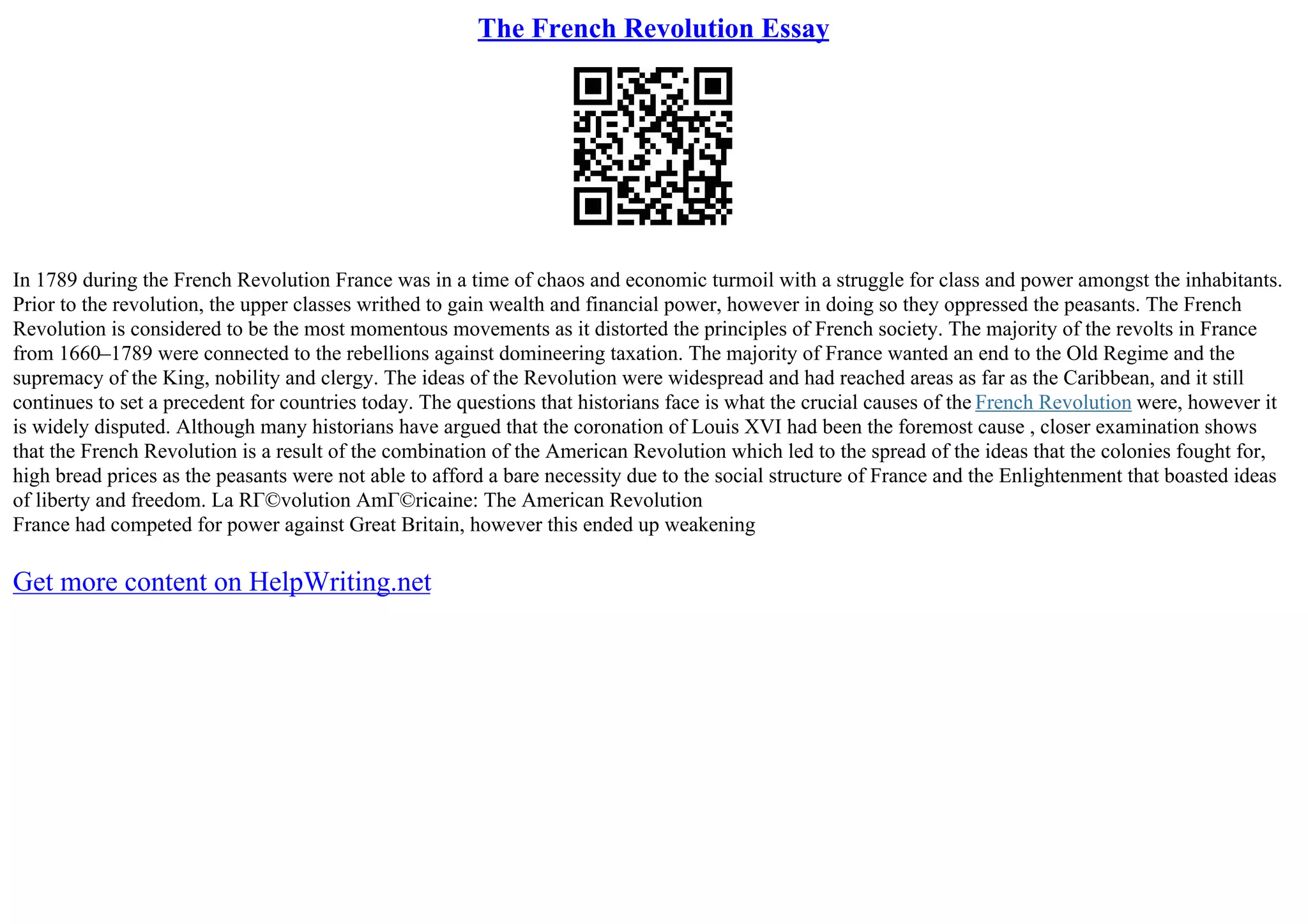 Enlightenment Influence On The French Revolution | PPT