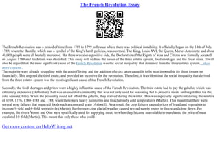 Enlightenment Influence On The French Revolution | PPT