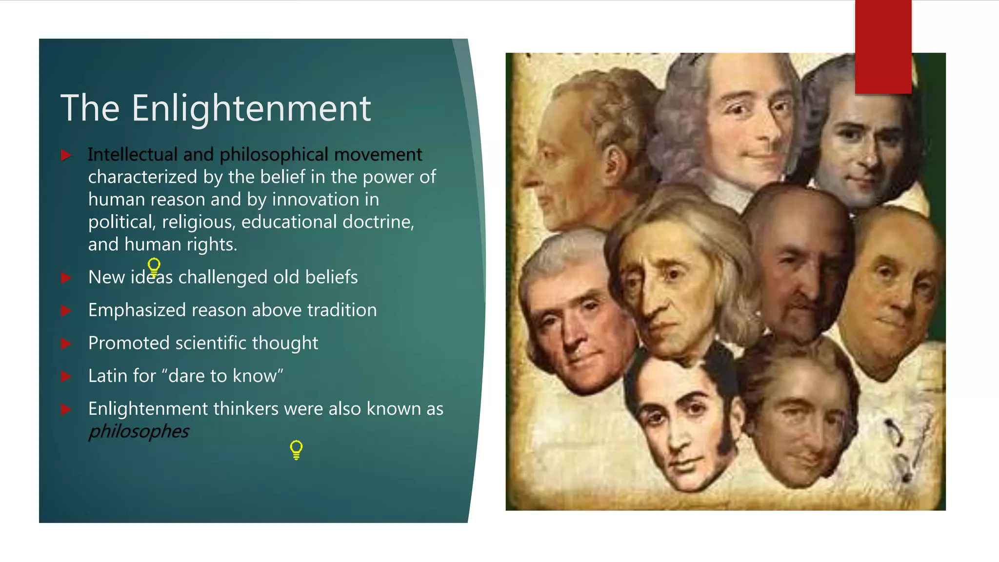 Enlightenment lecture | PPT