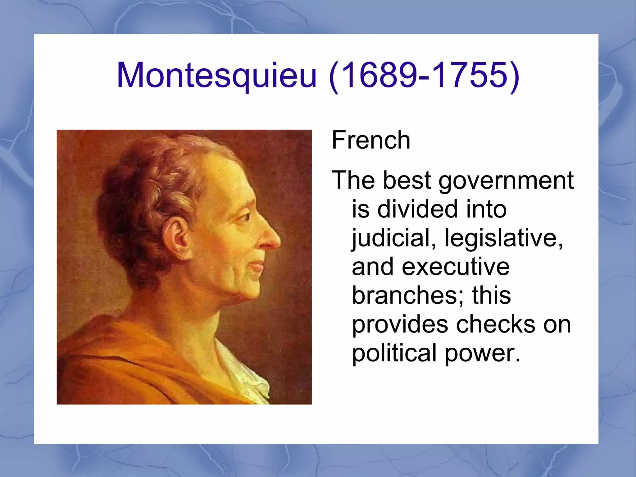 Enlightenment Philosophers | ODP