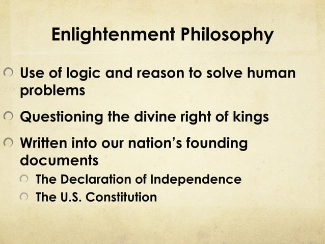 Enlightenment philosophers | PPT