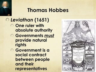 Enlightenment Philosopher Hobbes