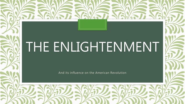 Enlightenment philosophers | PPT