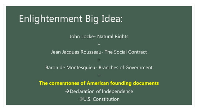 Enlightenment philosophers | PPT