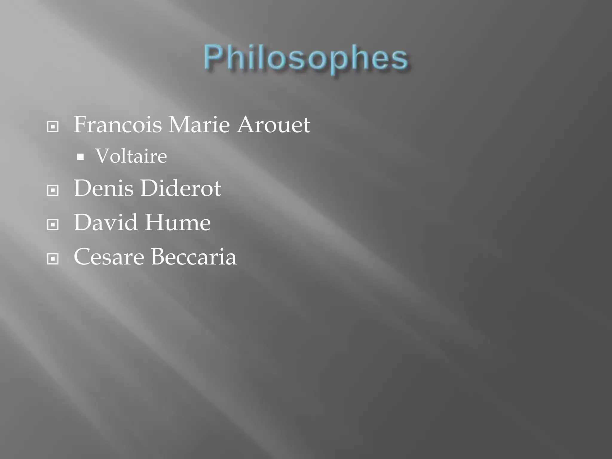 Enlightenment, philosophes, lit and more | PPTX