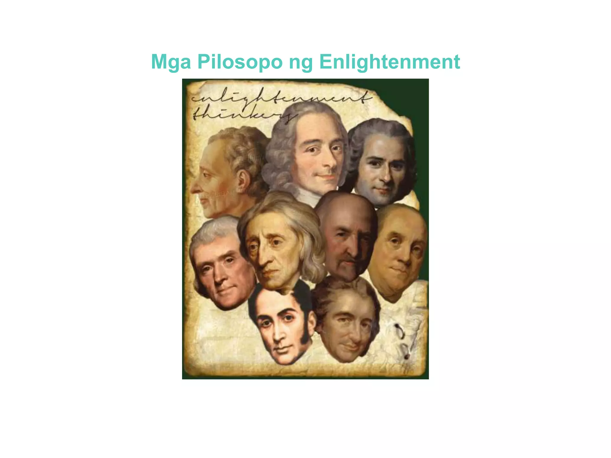 Enlightenment (tagalog) | PPTX