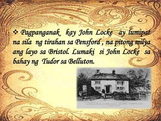 Enlightenment thinker john locke.. power point | PPTX
