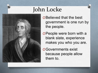 Enlightenment Thinkers