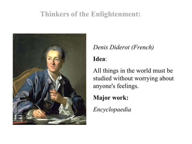 Enlightenment Thinkers Walkaround | PPT