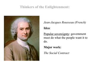 Enlightenment Thinkers Walkaround | PPT