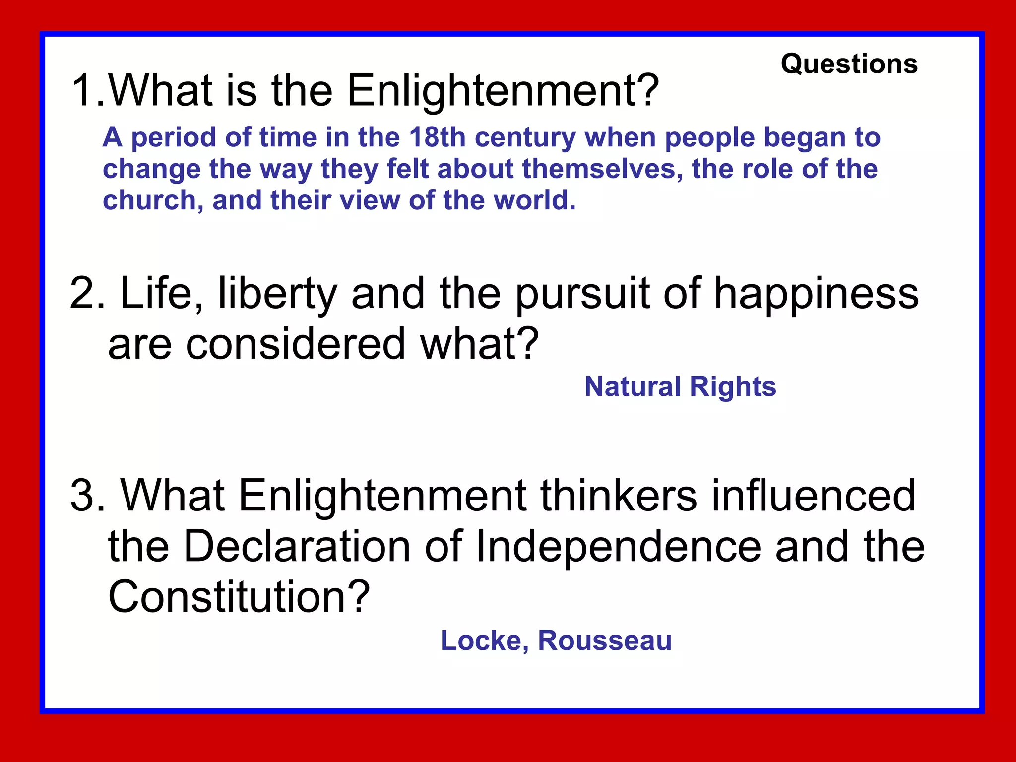 Enlightenment | PPT