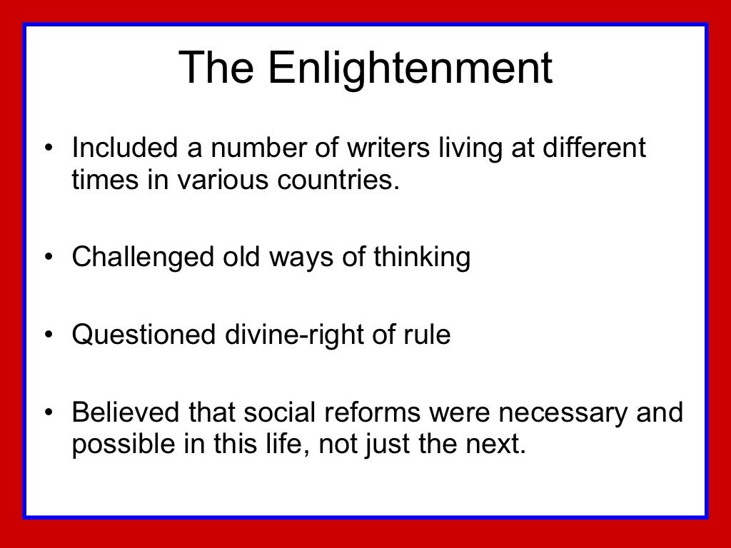 Enlightenment