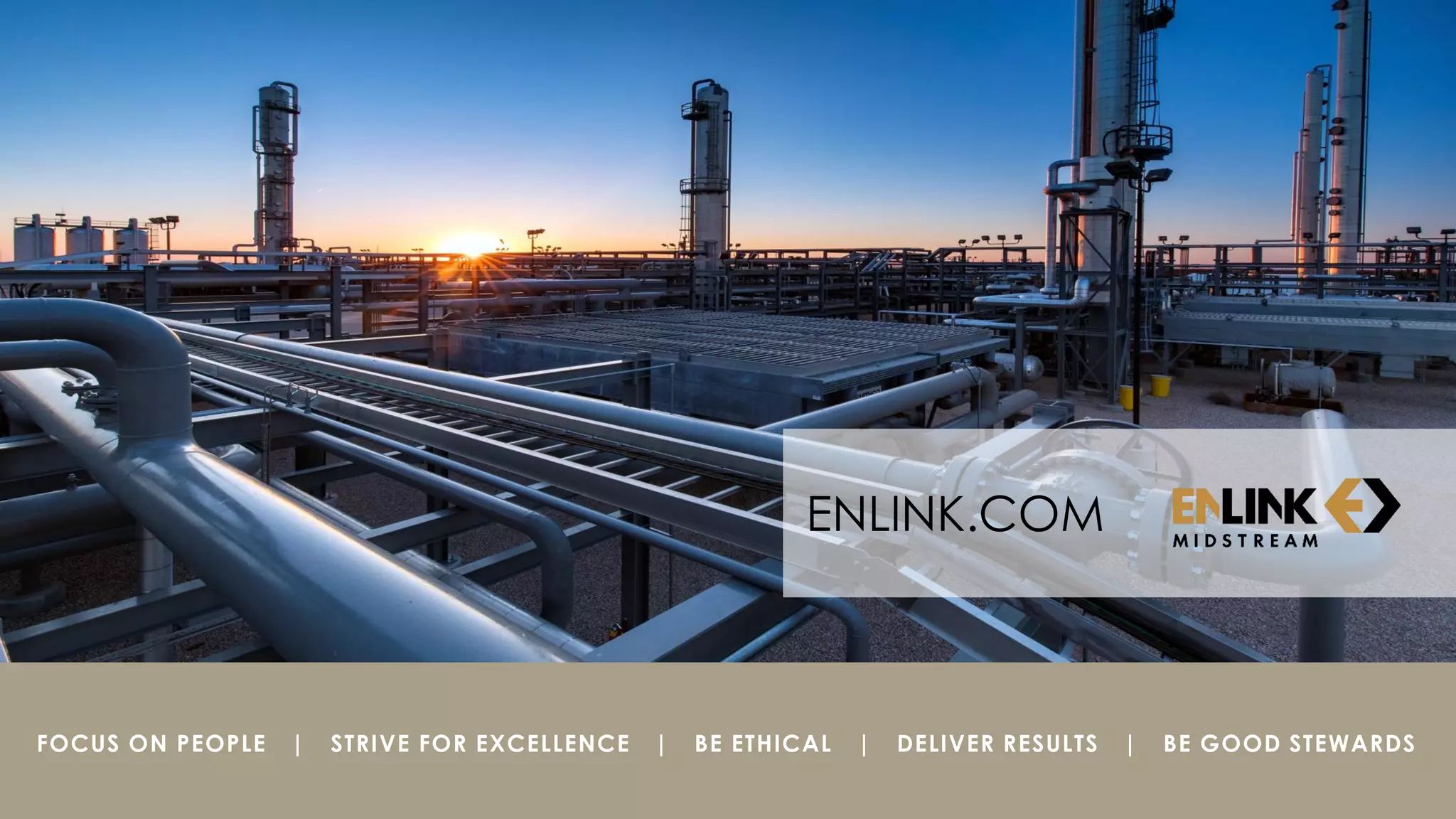 En link midstream announces strategic partner update | PPT