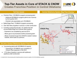 EnLink Midstream / Tall Oak Midstream Acquisition Investor Call | PPT