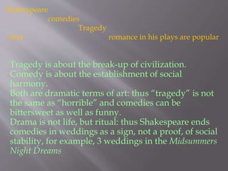 shakespeare plays | PPTX