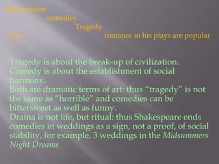 shakespeare plays | PPTX