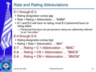 Enlisted Personnel | PPT | Defense Industry | Industries