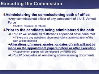 Enlistment comm procedures homework 5 | PPT