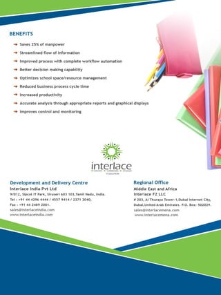 Enlite - School Management software | PDF