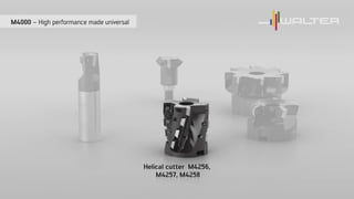 Walter Tools M4000: M4256, M4257 and M4258 porcupine milling cutters: A ...