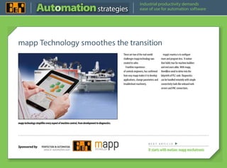 mapp technology simplifies packaging automation | PPT