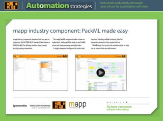 mapp technology simplifies packaging automation | PPT