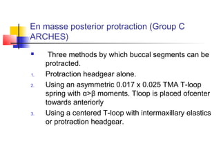 Enmasse space closure | PPT | Dental Health | Diseases and Conditions