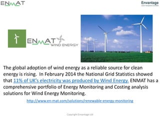 Enmat renewable energy monitoring | PPTX