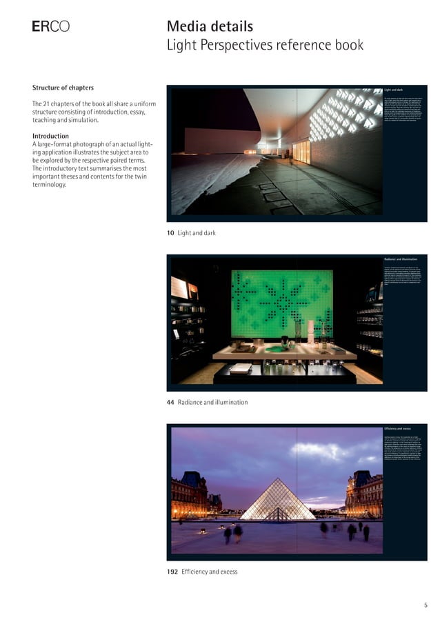 ERCO - light and culture - Media | PDF
