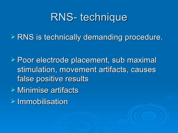 repetitive nerve stimulation