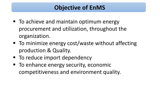 EnMS.pptx | Power and Energy Industry | Industries