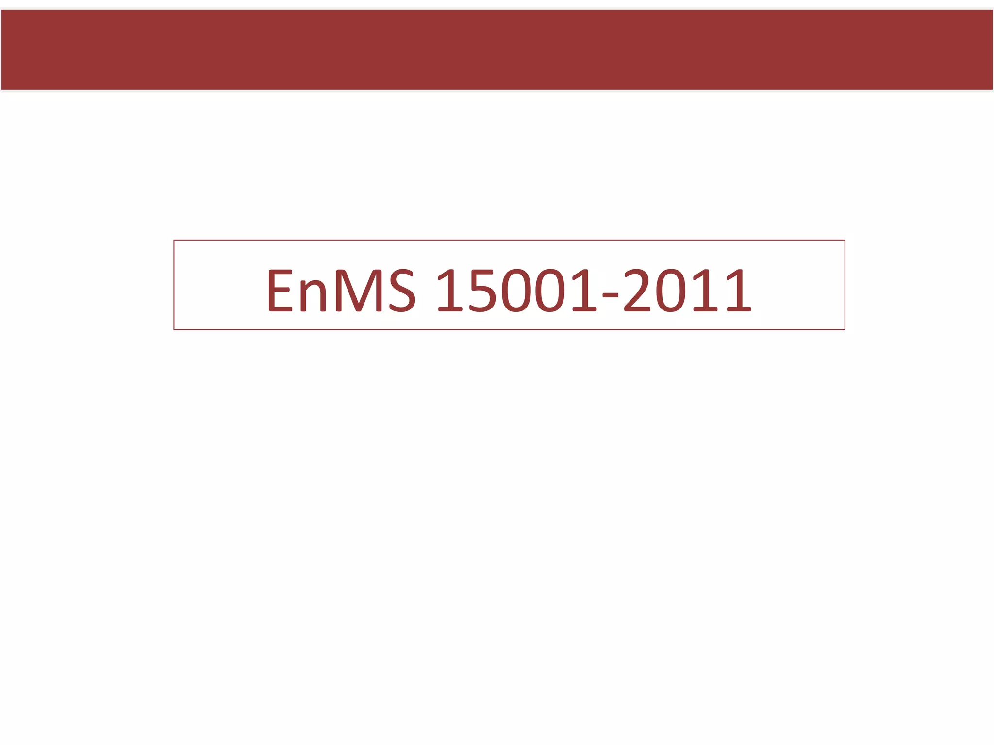 Energy Management System ISO 50001 | PPT