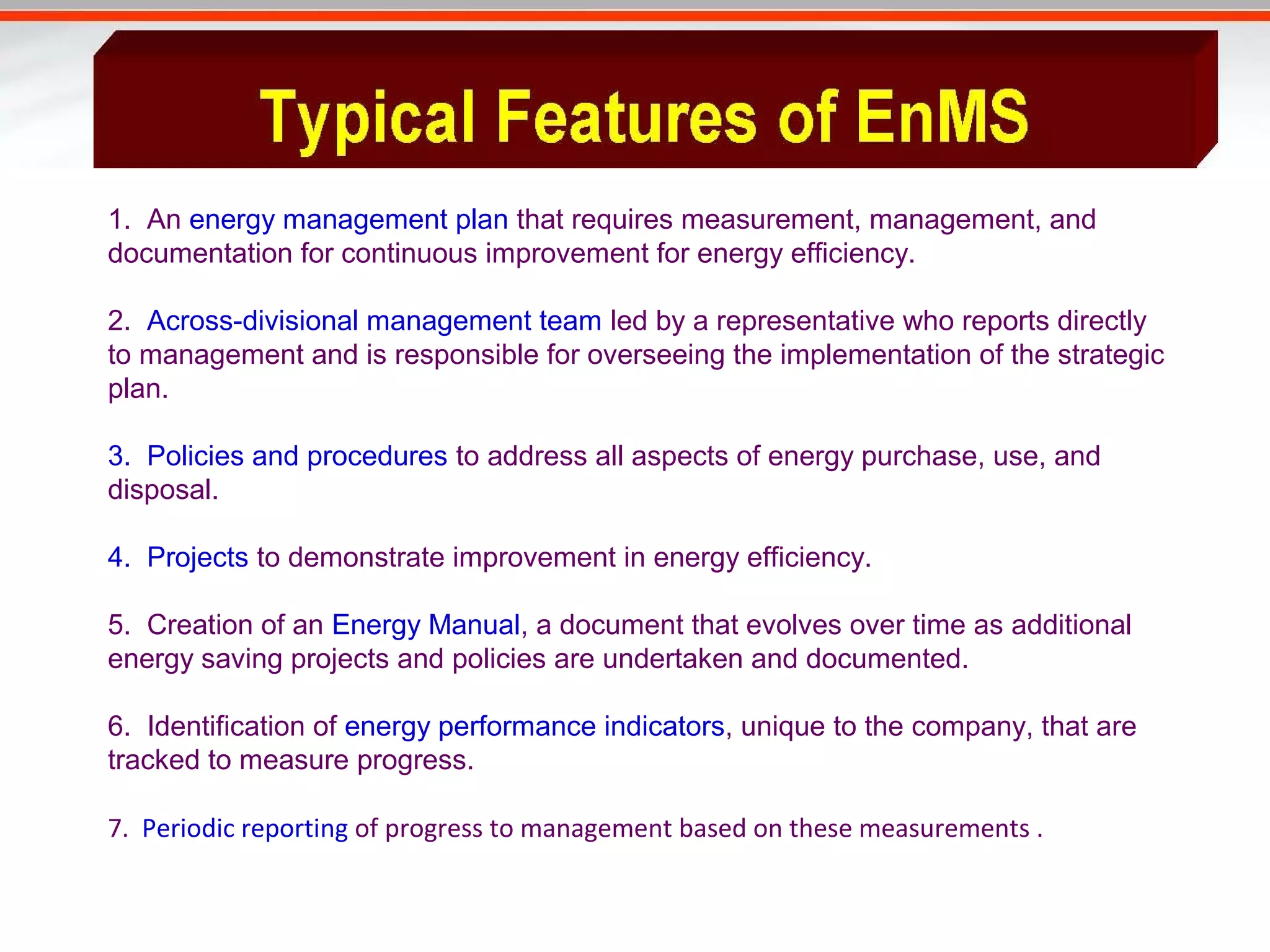 Energy Management System ISO 50001 | PPT