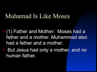 Muhammad In The Bible | PPT | Christianity | Religion & Spirituality
