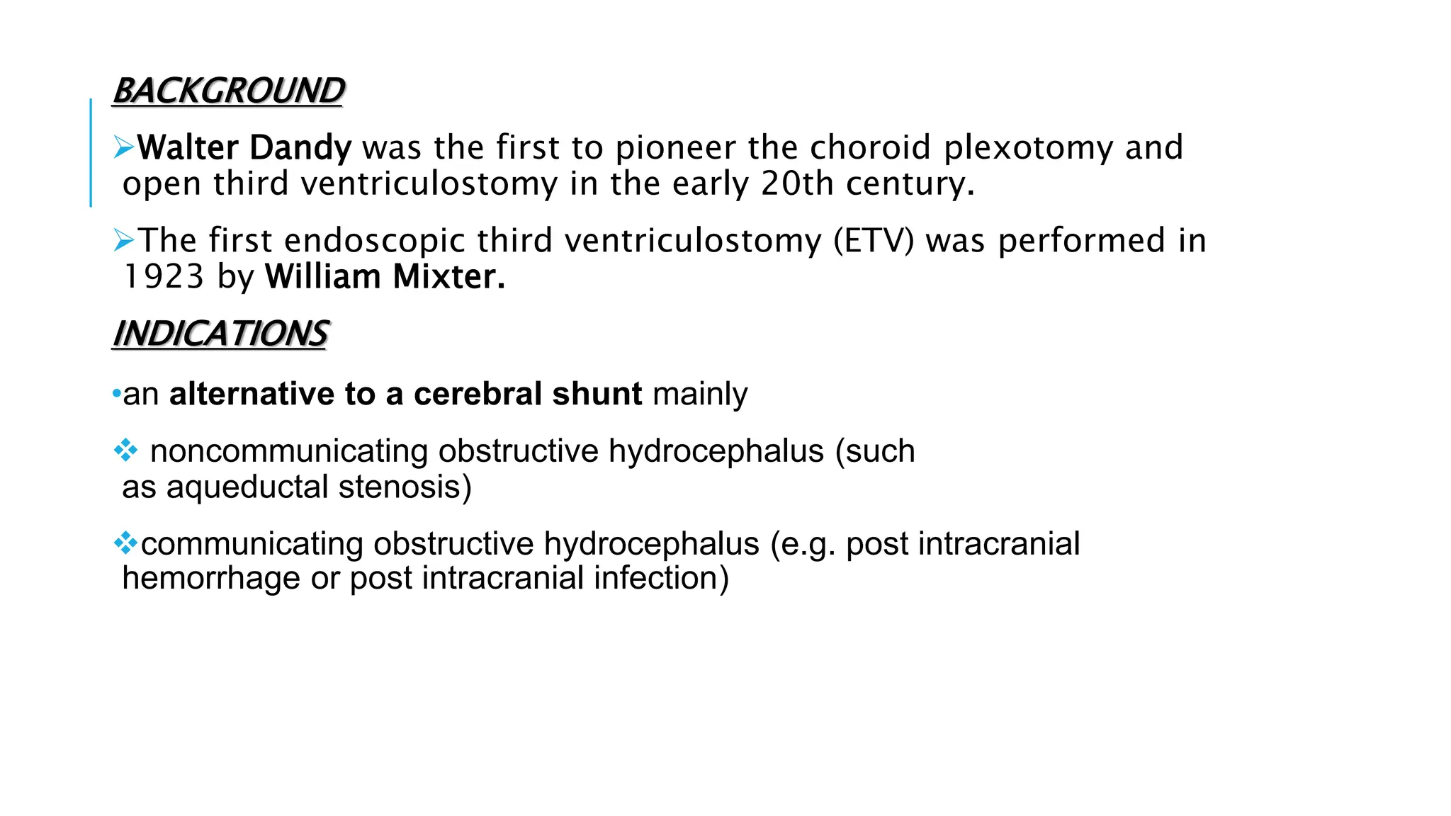 endoscopic third ventriculostomy and care.pptx