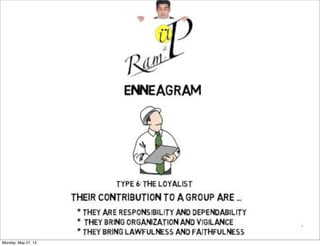 Enneagram:How each type contributes to a group | PDF
