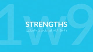 Enneagram 1w9 - The Optimist | PDF