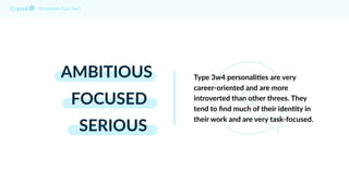 Enneagram 3w4 - The Expert | PPT