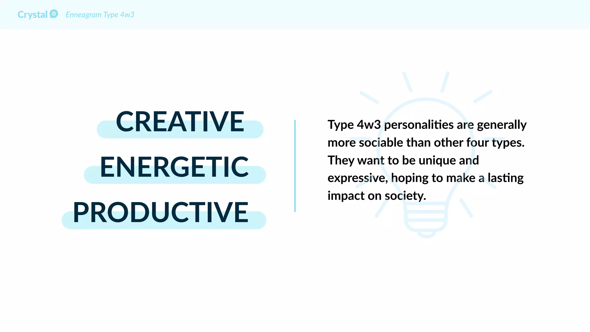 Enneagram 4w3 - The Enthusiast | PPT