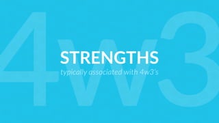 Enneagram 4w3 - The Enthusiast | PPT