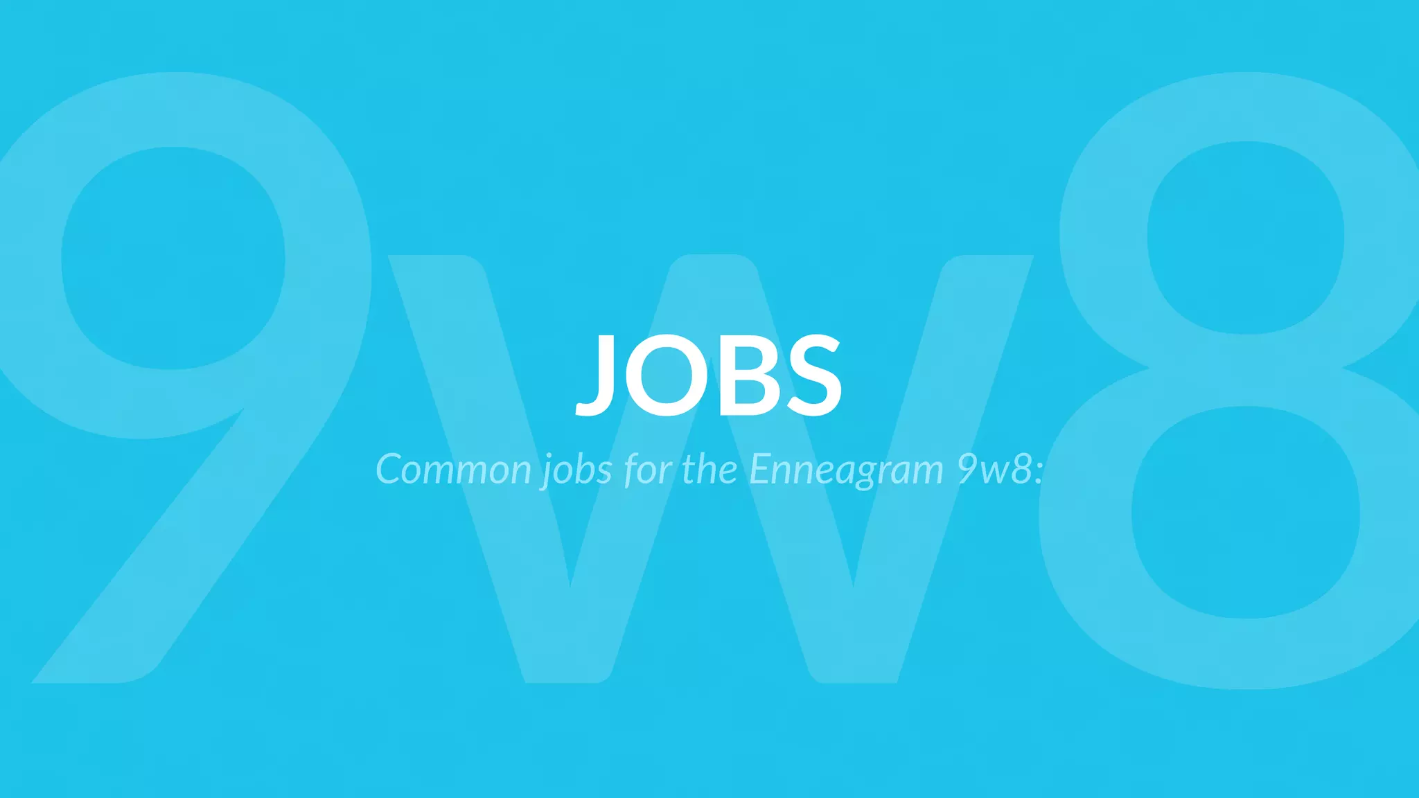 Enneagram 9w8 - The Advisor | PPT