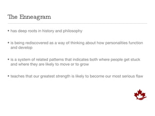 Introduction to the Enneagram | PPT