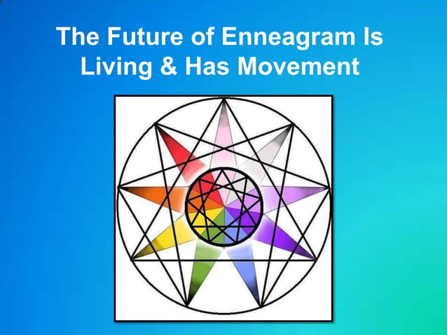 Enneagram symbol talk first 9 slides intro | PPT