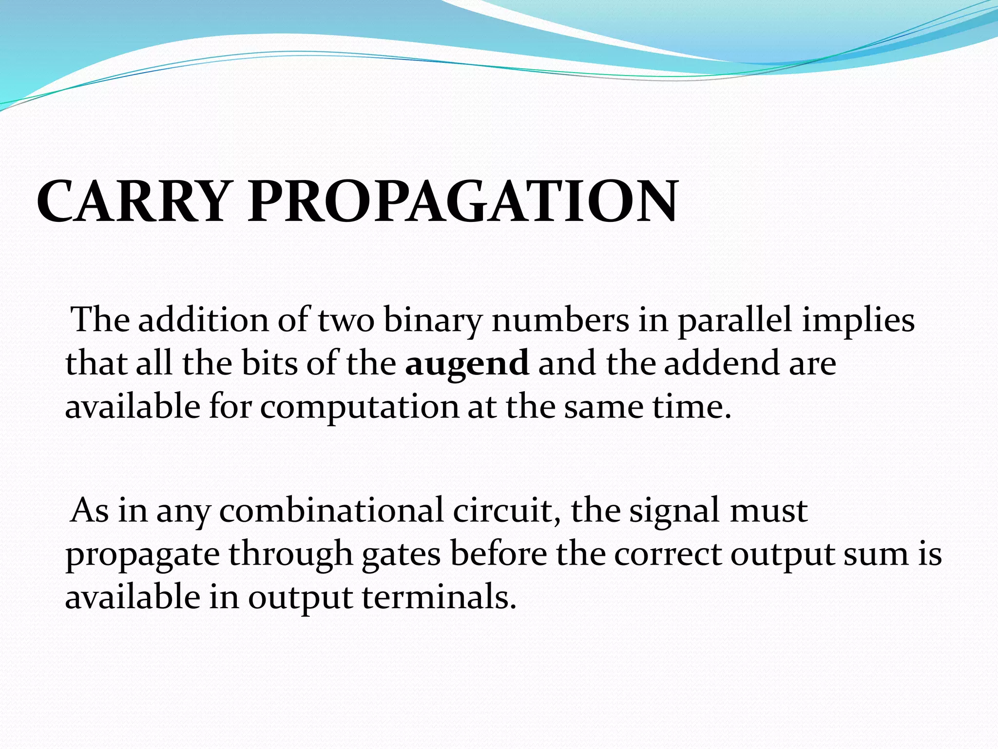 Parallel Adder and Subtractor | PPTX