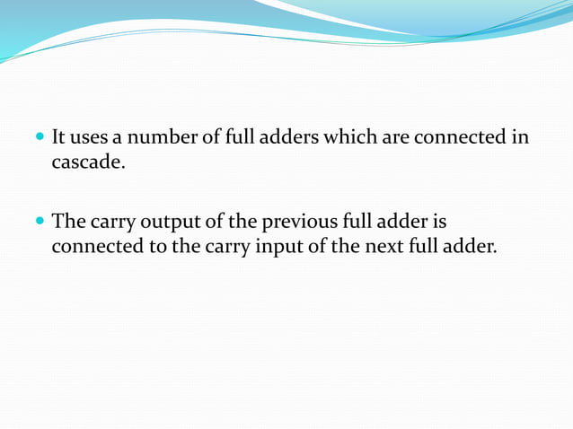 Parallel Adder and Subtractor | PPTX | Programming Languages | Computing