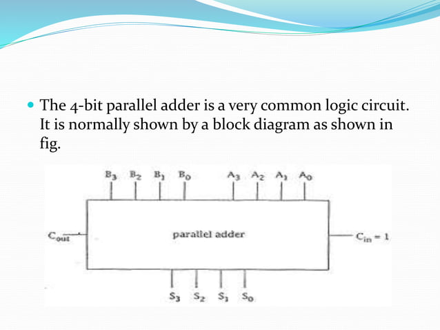 Parallel Adder and Subtractor | PPTX | Programming Languages | Computing