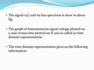 Frequency spectrum of periodic signal.. | PPTX