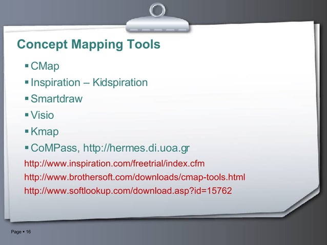 Ennoiologikos Xartis | PPT