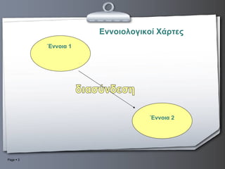 Ennoiologikos Xartis | PPT