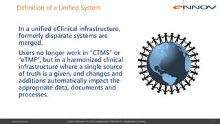 Unified Clinical Operations - Ennov Presentation | PPTX